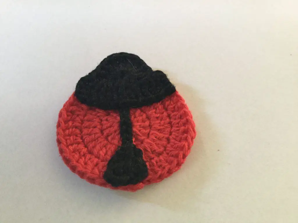 Crochet Ladybug Applique Pattern • Kerri's Crochet