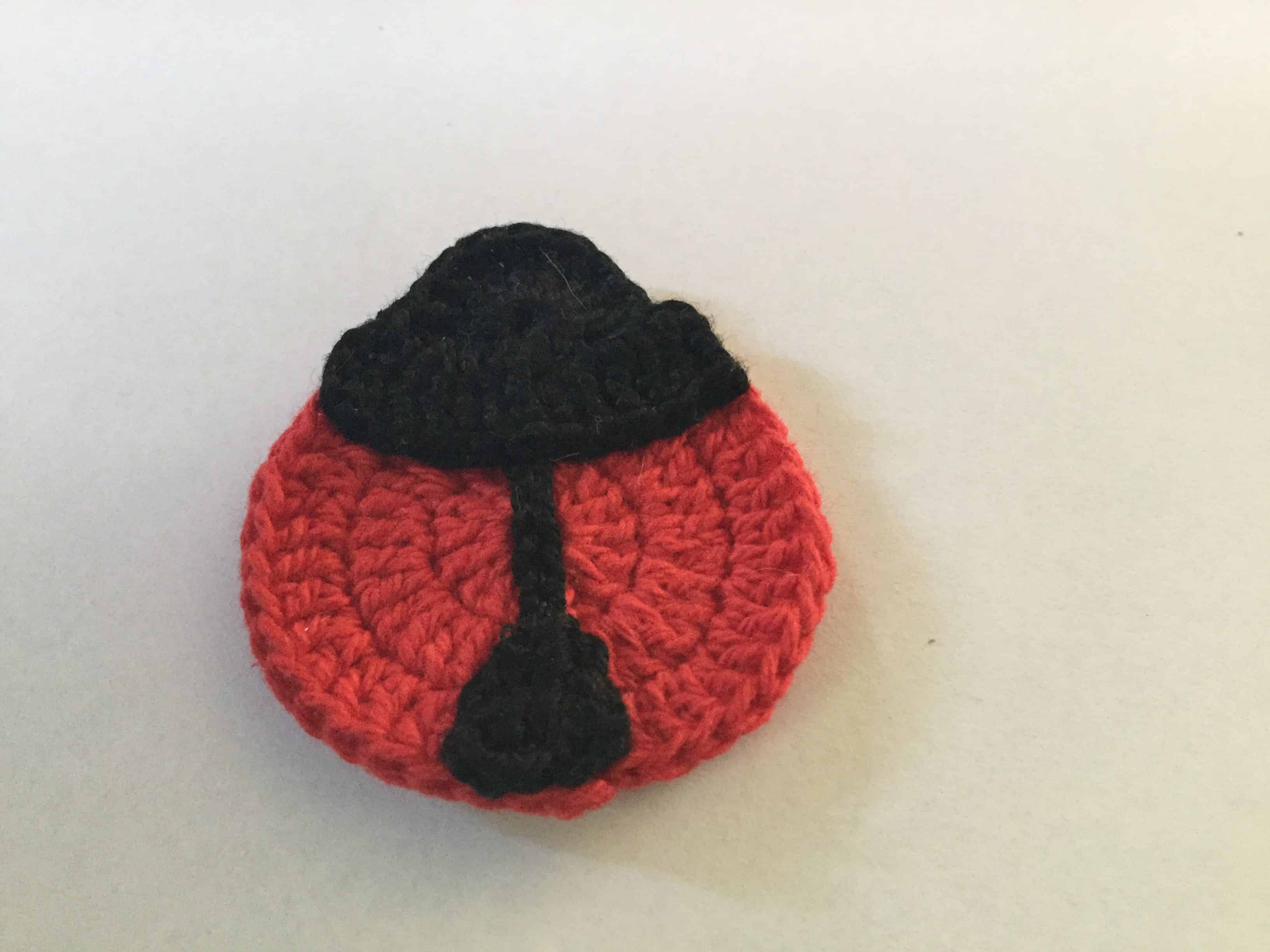Crochet Ladybug Applique Pattern • Kerri's Crochet