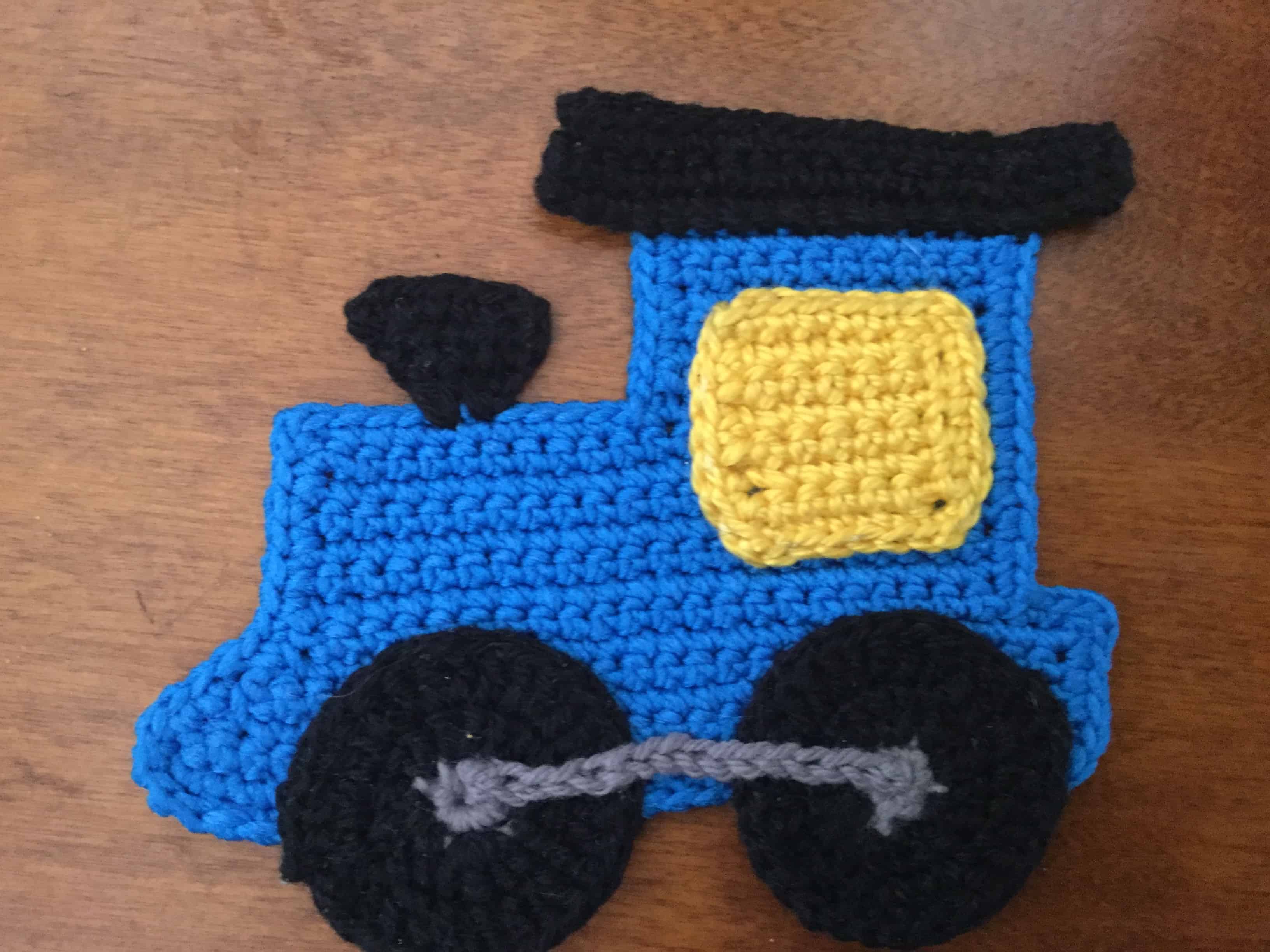 Train Engine Preview • Kerri's Crochet