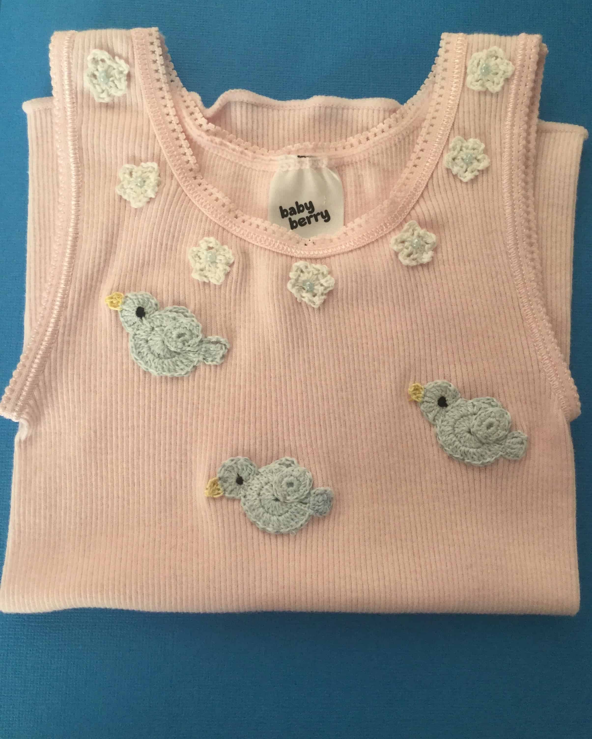 Beginner Crochet Flowers Pattern for a Singlet • Kerri's Crochet