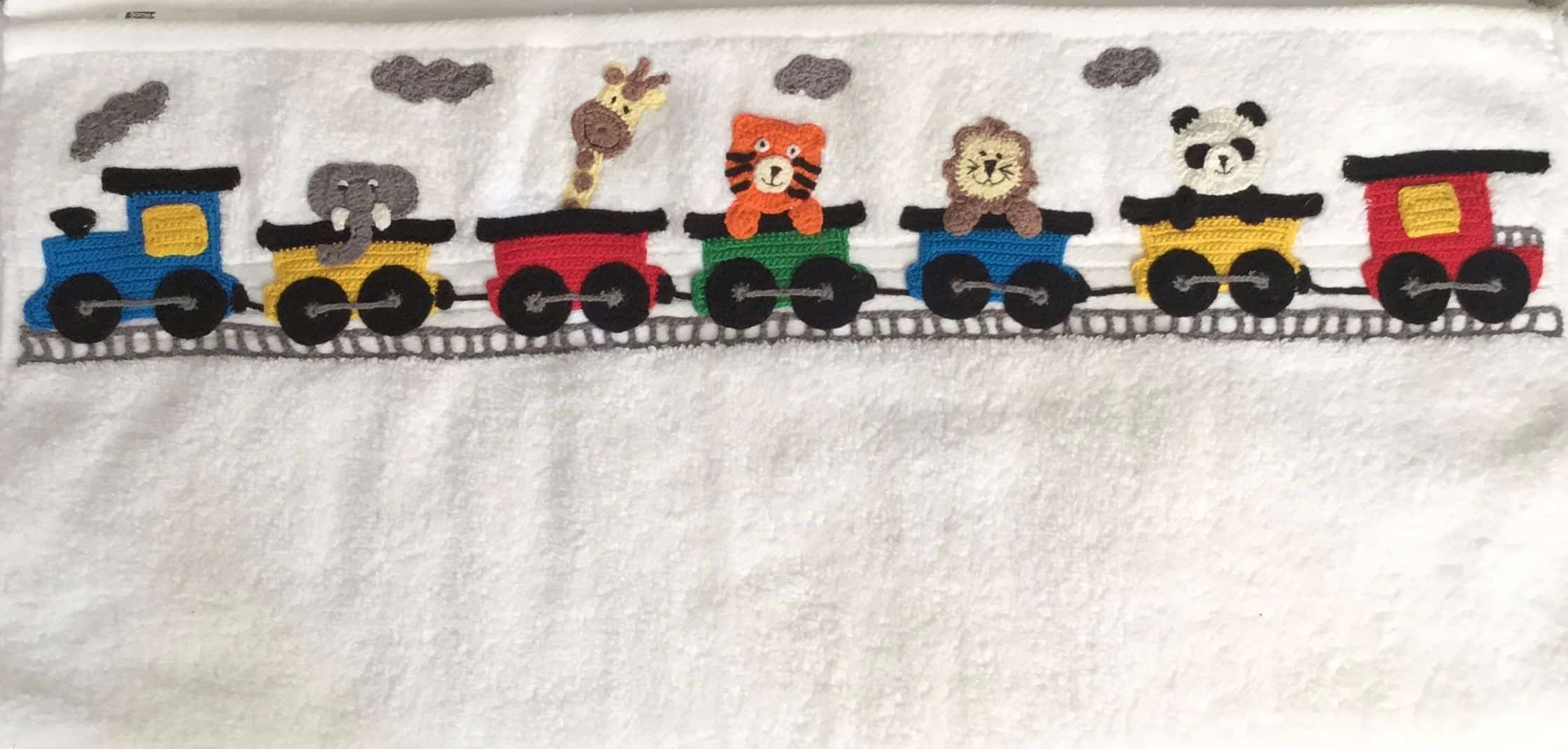 Crochet Pattern Joining Train Series Together • Kerri's Crochet