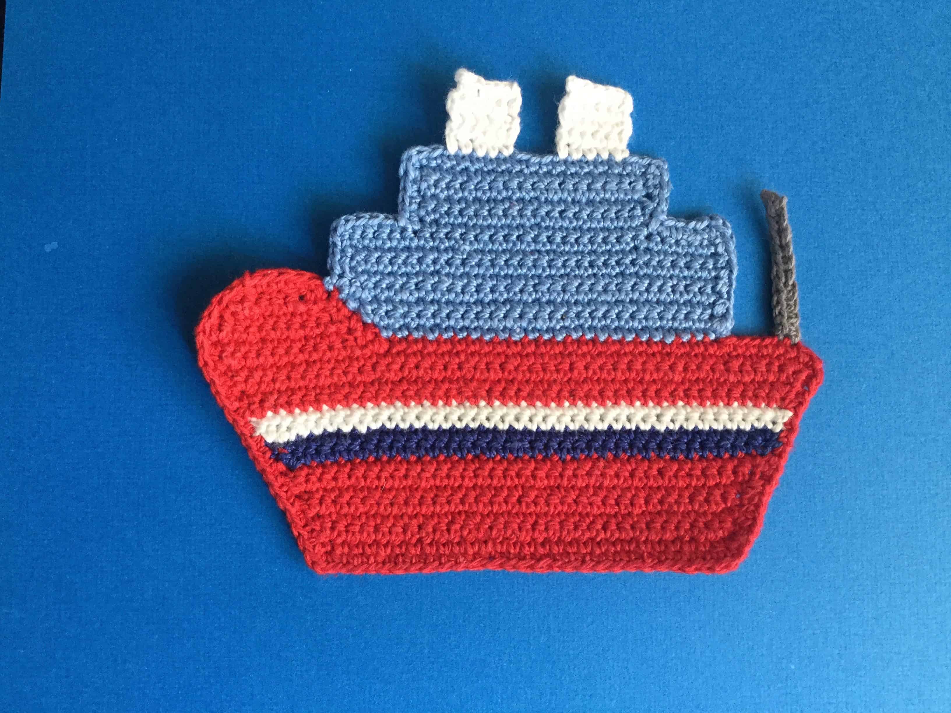 Ship Crochet Pattern • Kerri's Crochet