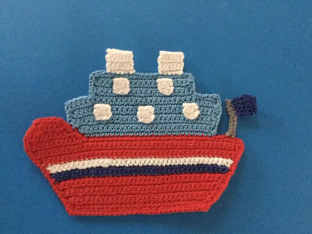 Ship Crochet Pattern • Kerri's Crochet