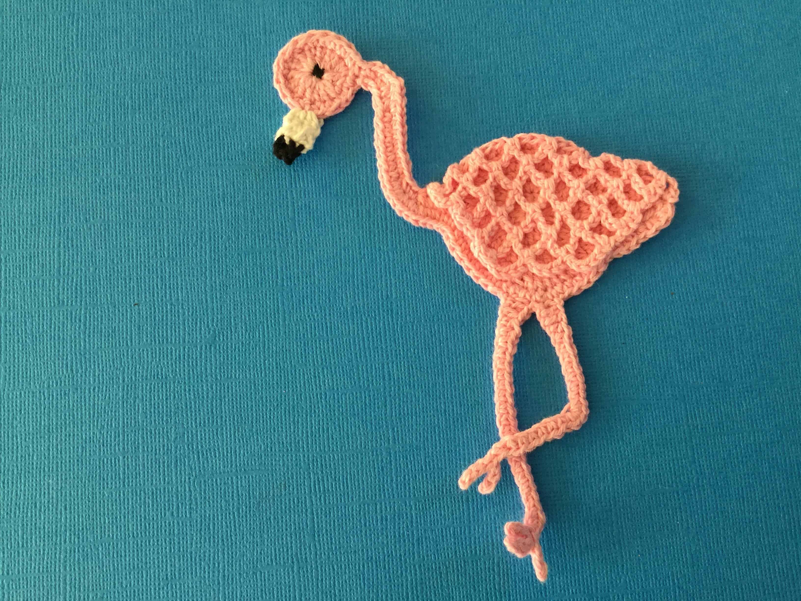 Crochet Flamingo Pattern • Kerri's Crochet