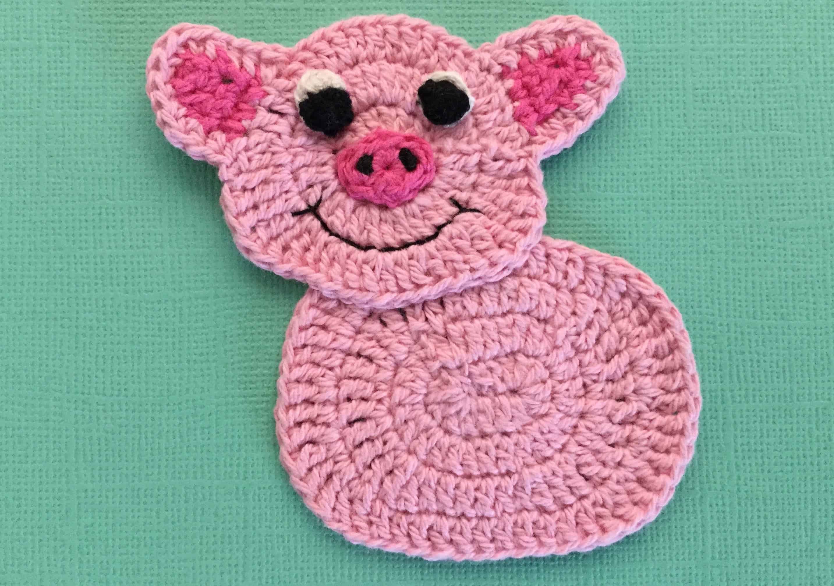 crochet-pig-body-with-head • Kerri's Crochet