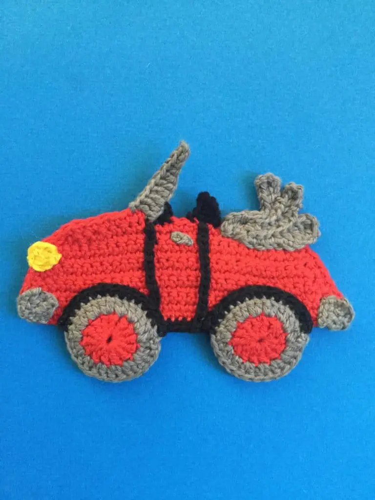 Convertible Car Crochet Pattern • Kerri's Crochet