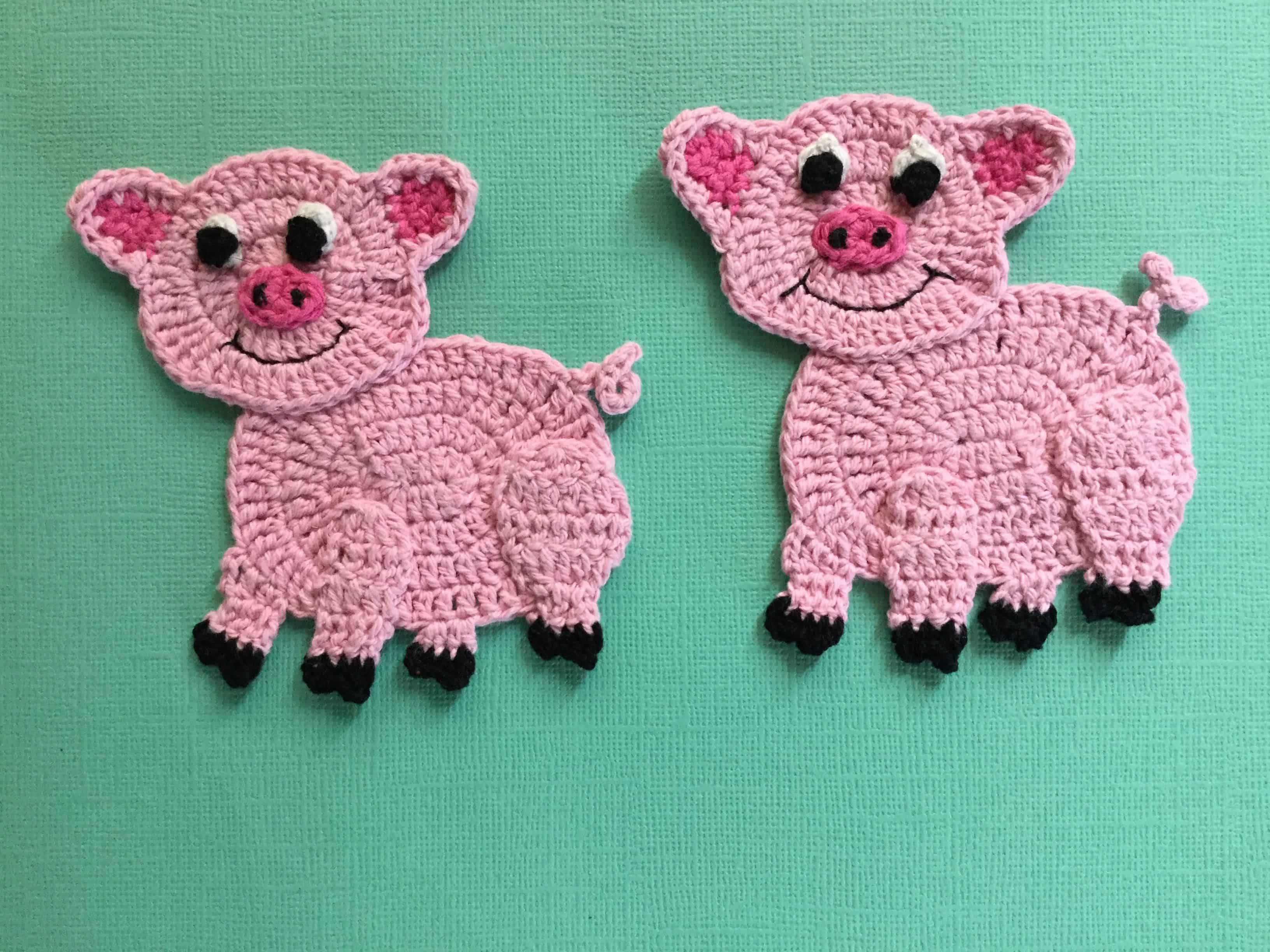 Crochet Pig Pattern (UK Version) • Kerri's Crochet