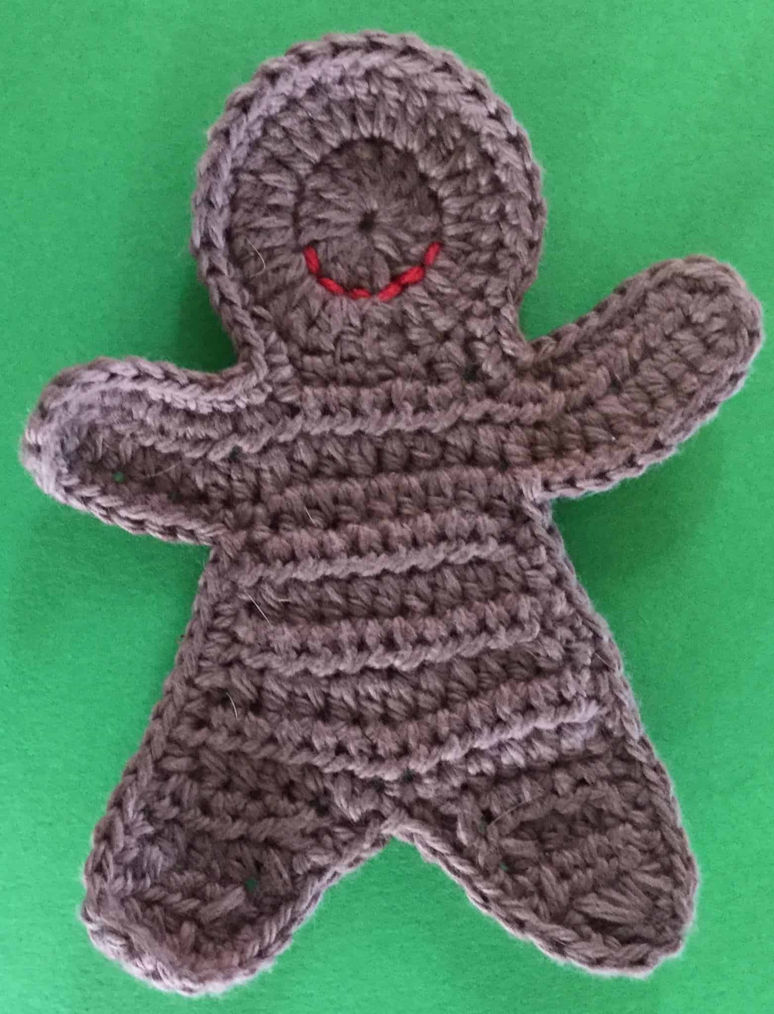Crochet Gingerbread Man Pattern • Kerri's Crochet