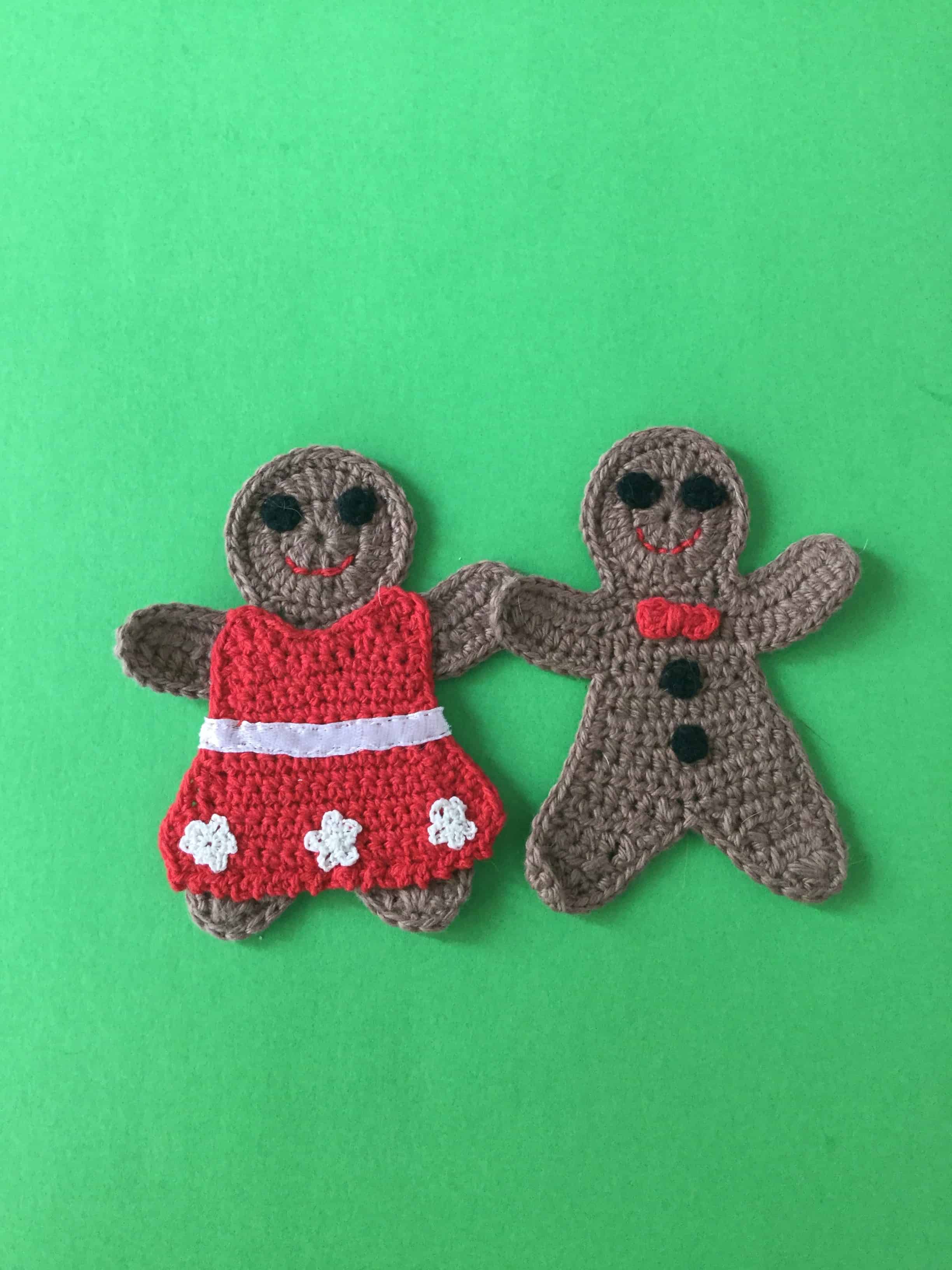 Crochet Gingerbread Man Pattern • Kerri's Crochet