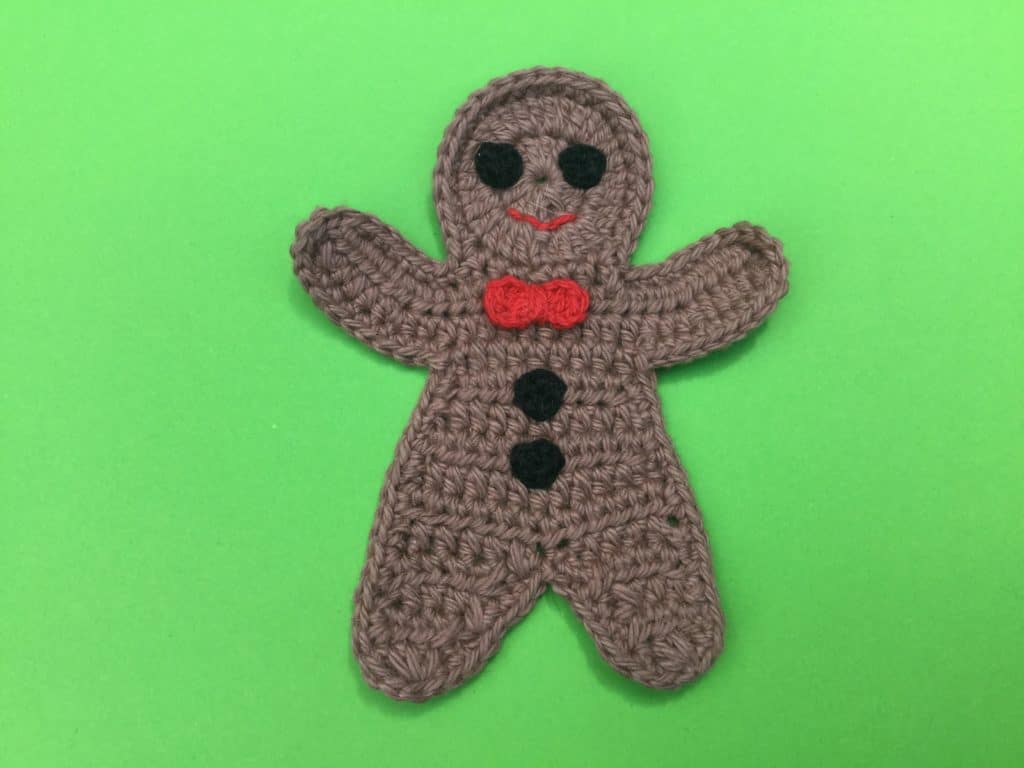 Crochet Gingerbread Man Pattern • Kerri's Crochet