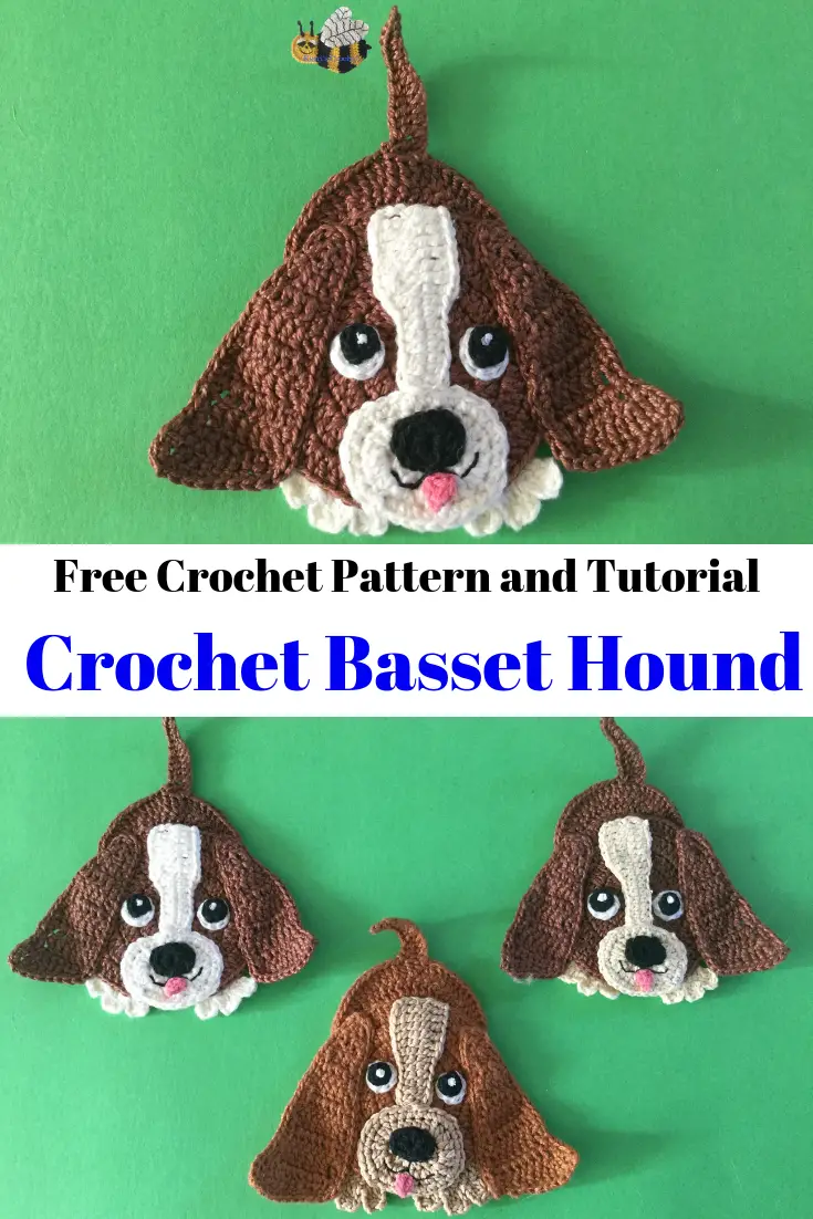 Basset Hound Dog Crochet Pattern • Kerri's Crochet