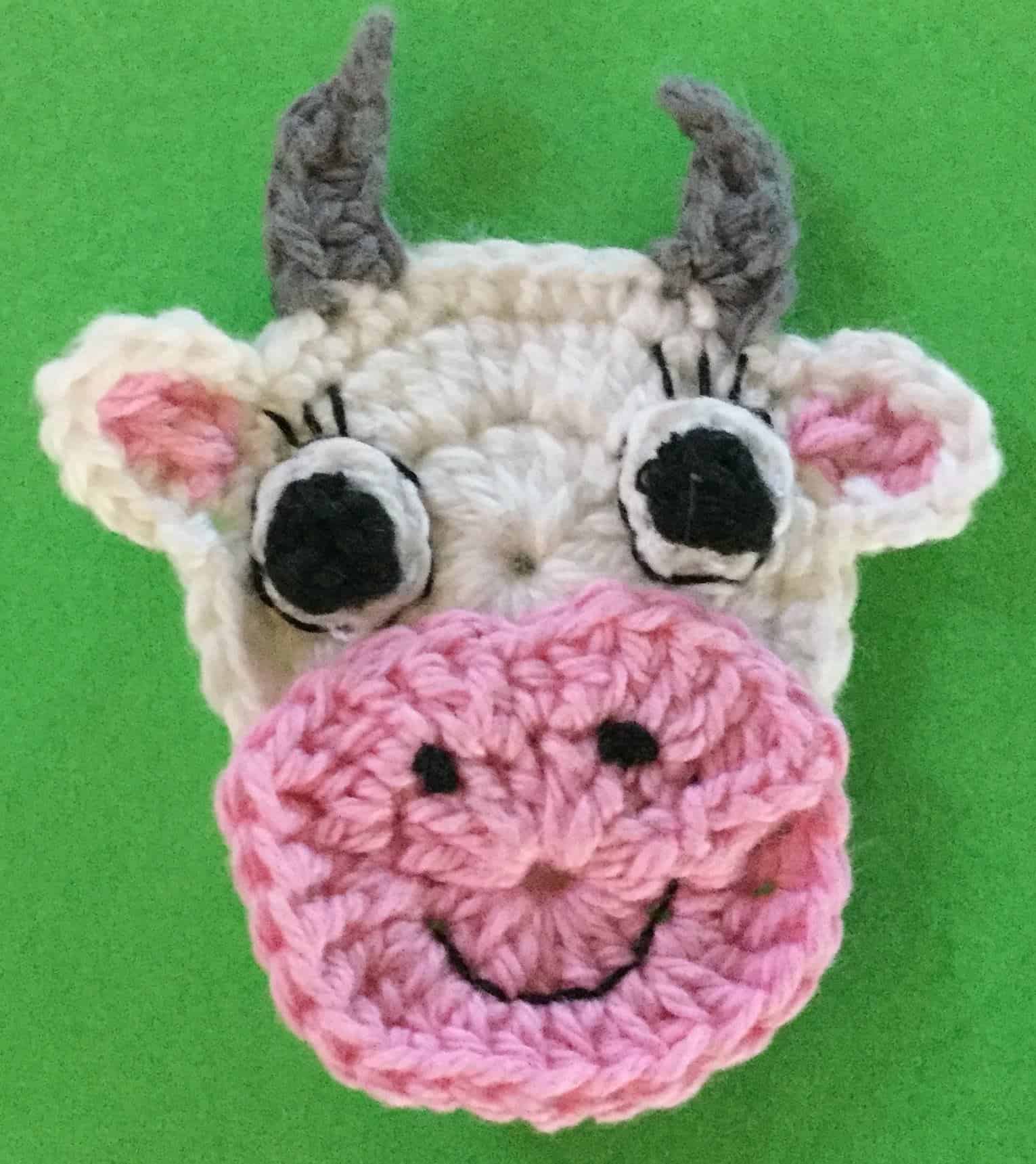 Crochet Cow Pattern • Kerri's Crochet