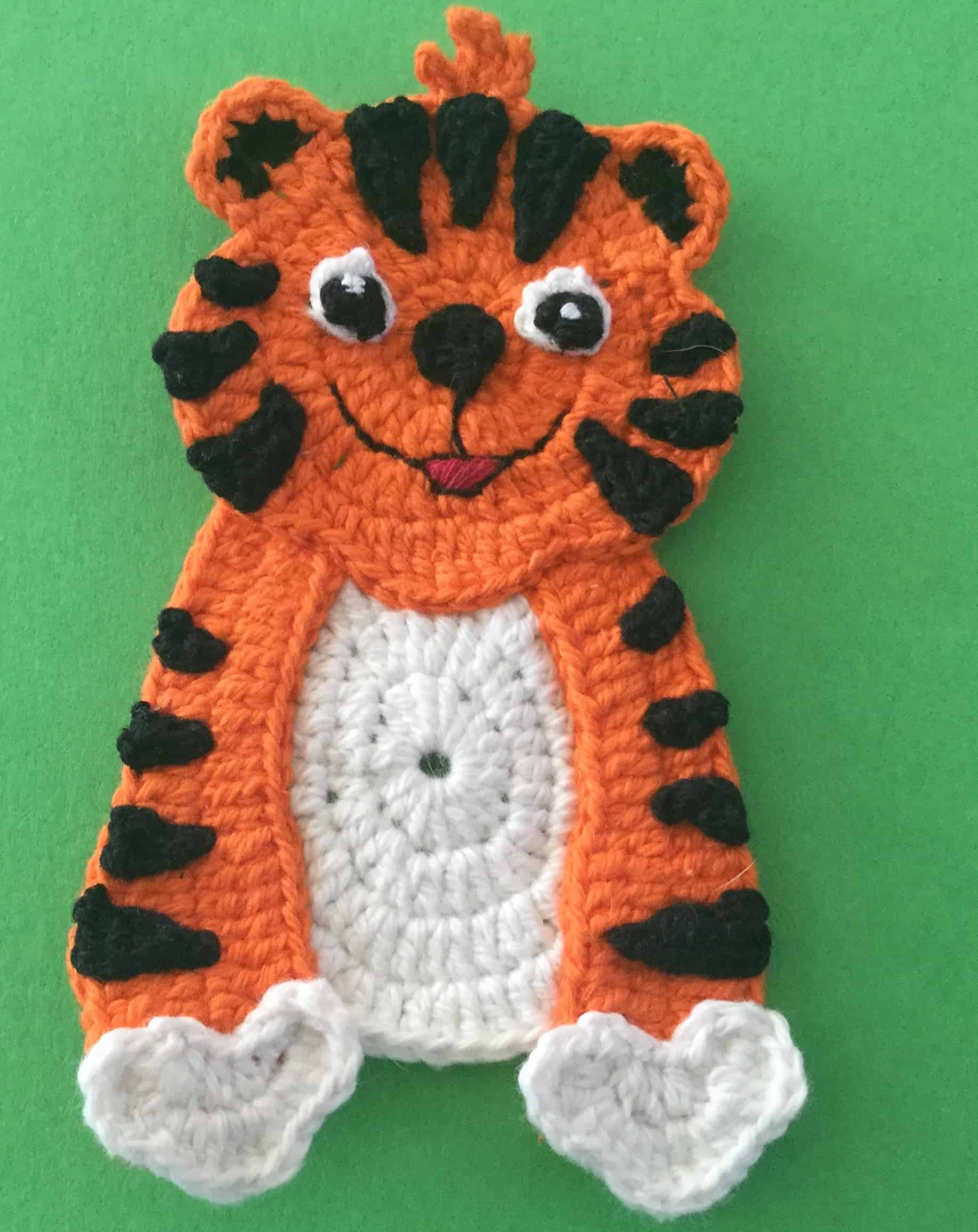 crochet-crouching-tiger-head-and-body • Kerri's Crochet
