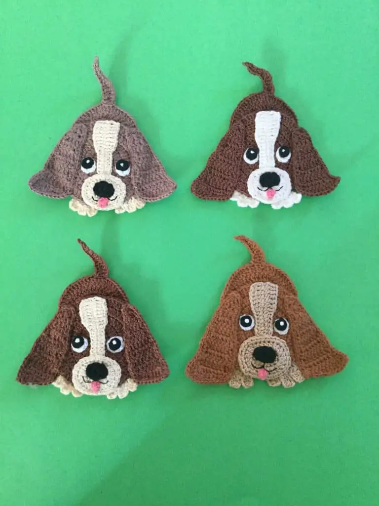 Basset Hound Dog Crochet Pattern • Kerri's Crochet