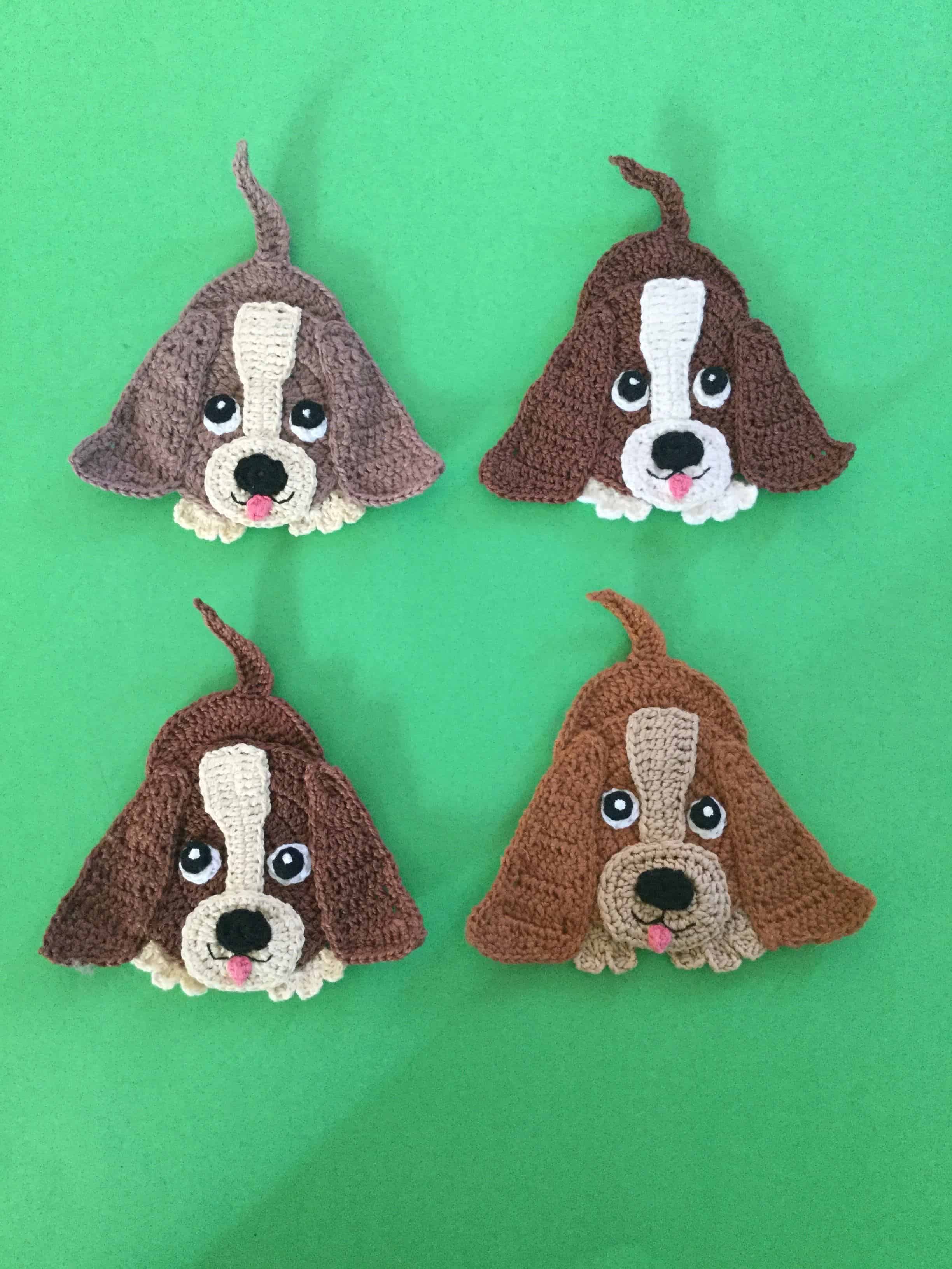 Basset Hound Dog Crochet Pattern • Kerri's Crochet