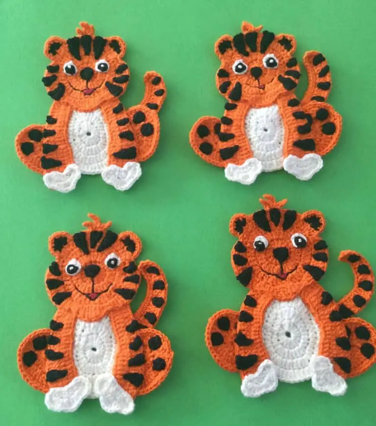 Crochet Crouching Tiger Pattern • Kerri's Crochet