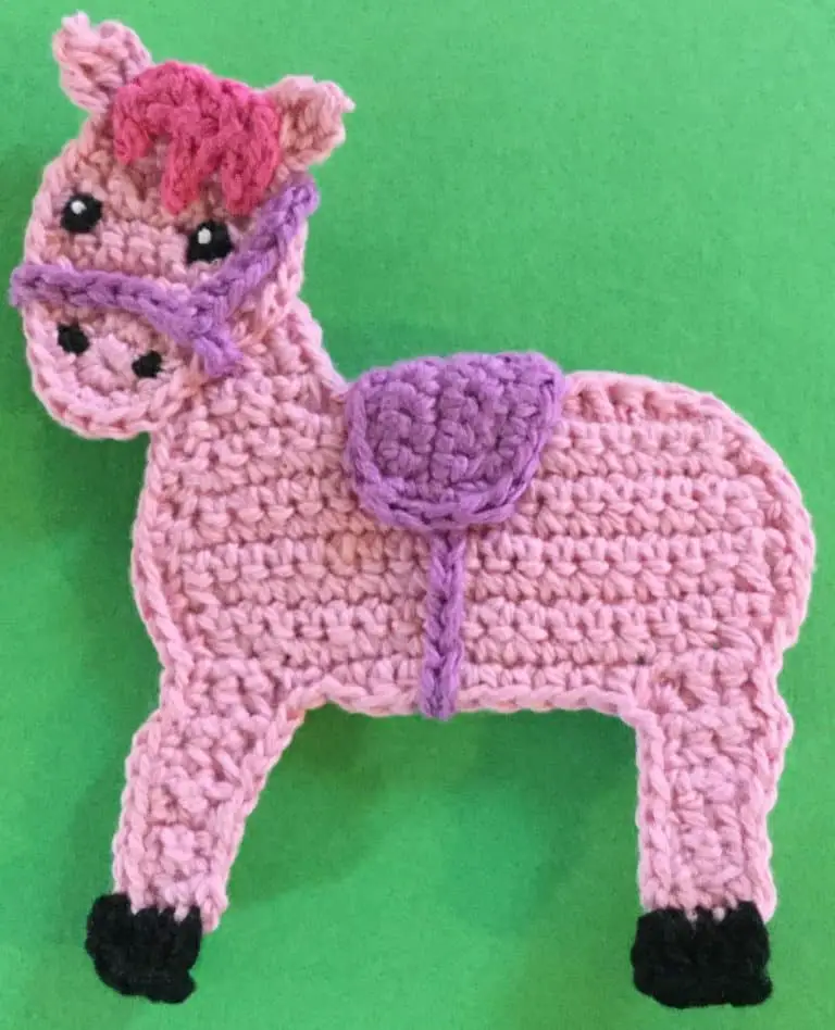 Crochet Rocking Horse Pattern • Kerri's Crochet