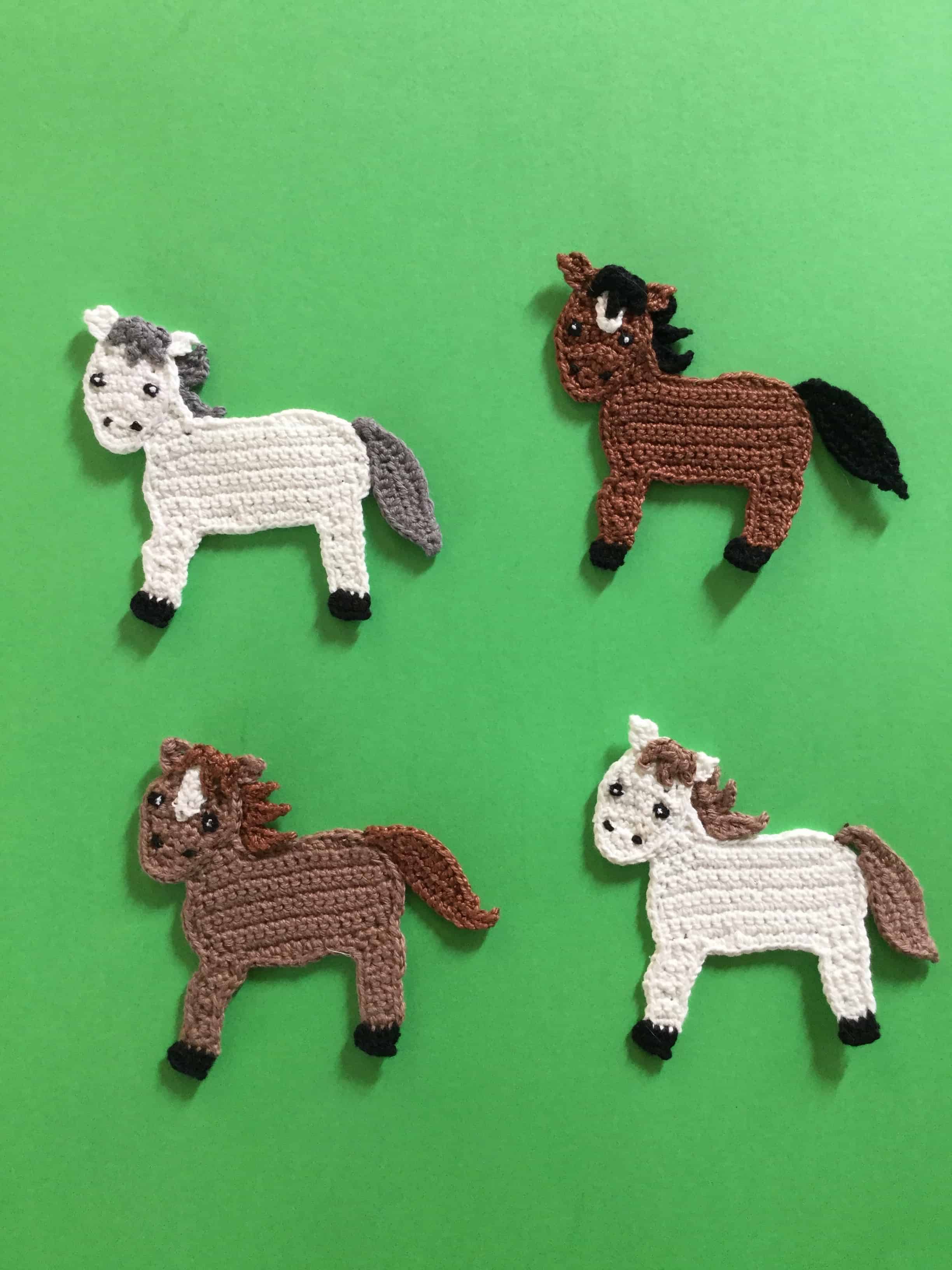 Crochet Horse Pattern • Kerri's Crochet
