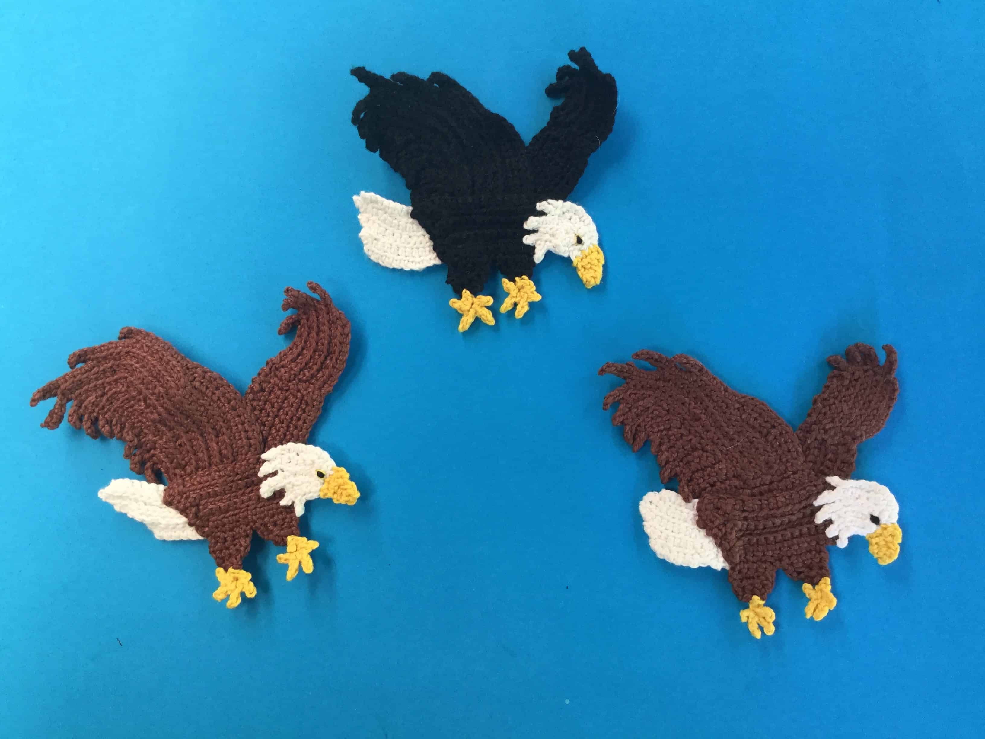 Crochet Bald Eagle Pattern (UK Version) • Kerri's Crochet