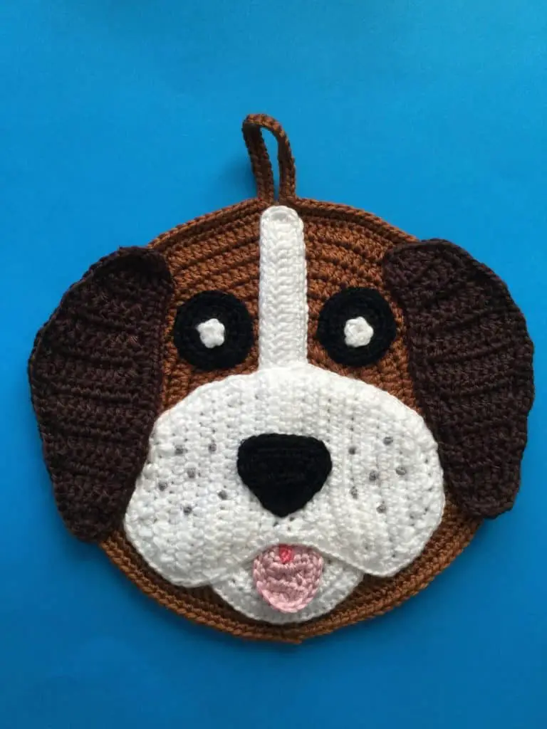 Crochet Dog Potholder Pattern • Kerri's Crochet