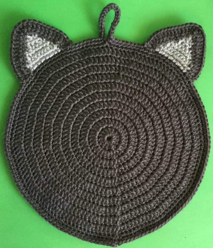 Crochet Cat Potholder Pattern • Kerri's Crochet