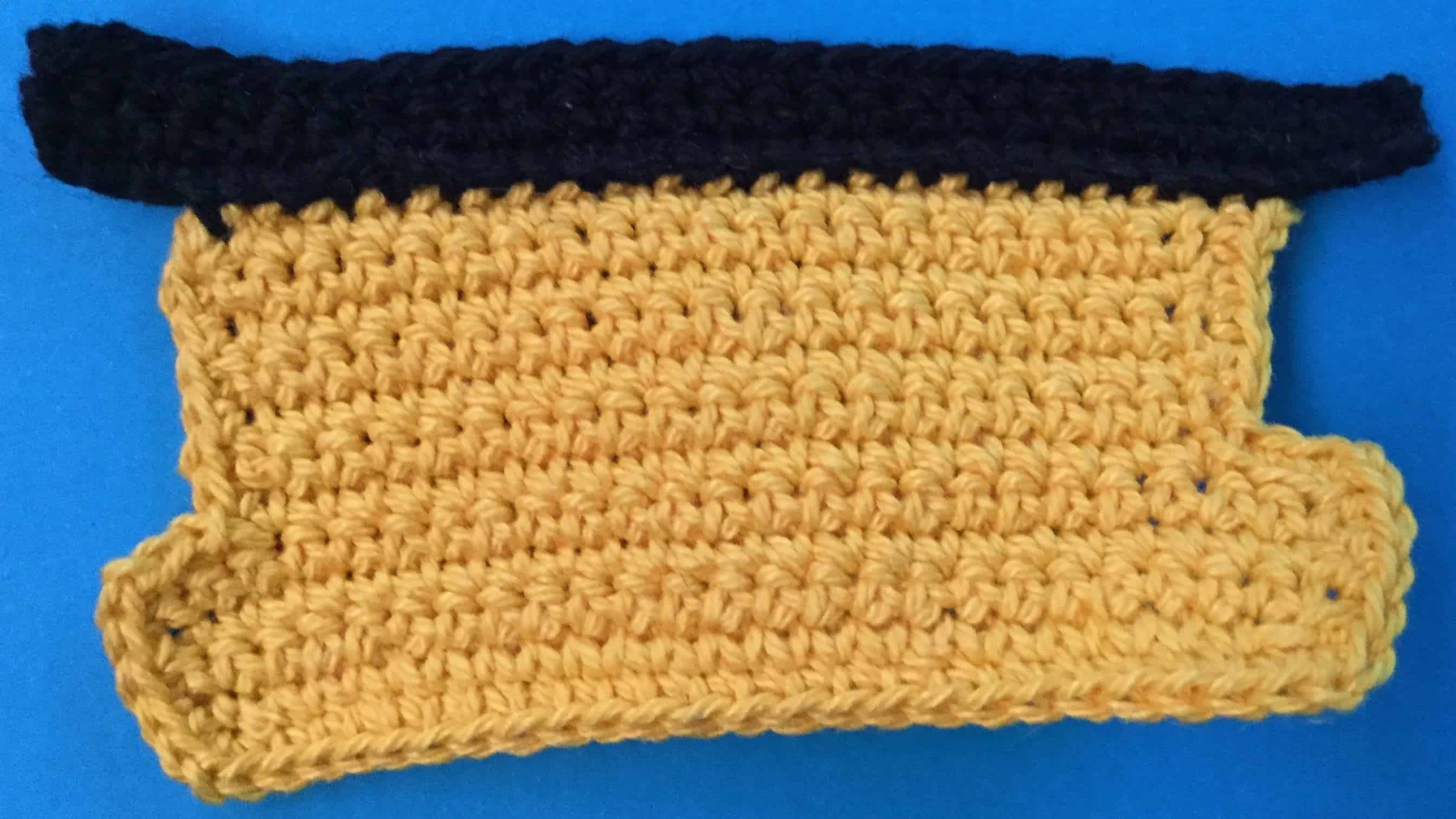 Crochet Pattern for Train Carriage Appliqué • Kerri's Crochet