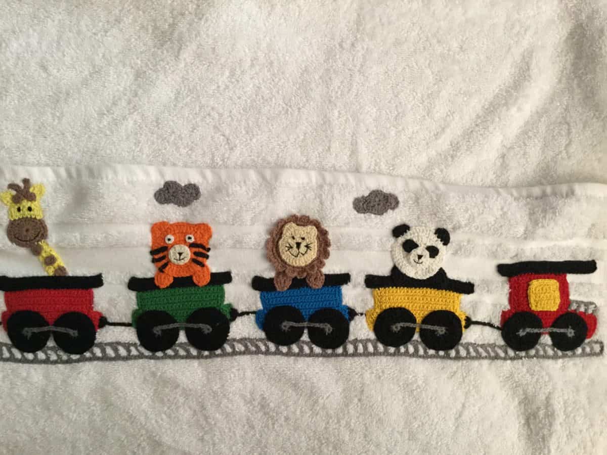 Crochet Pattern Joining Train Series Together • Kerri's Crochet