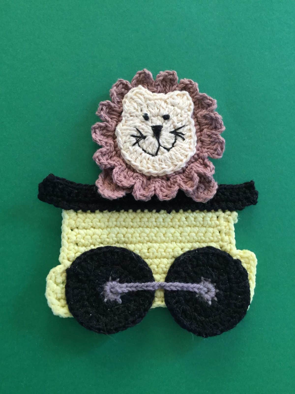 Crochet Pattern for Lion Applique • Kerri's Crochet