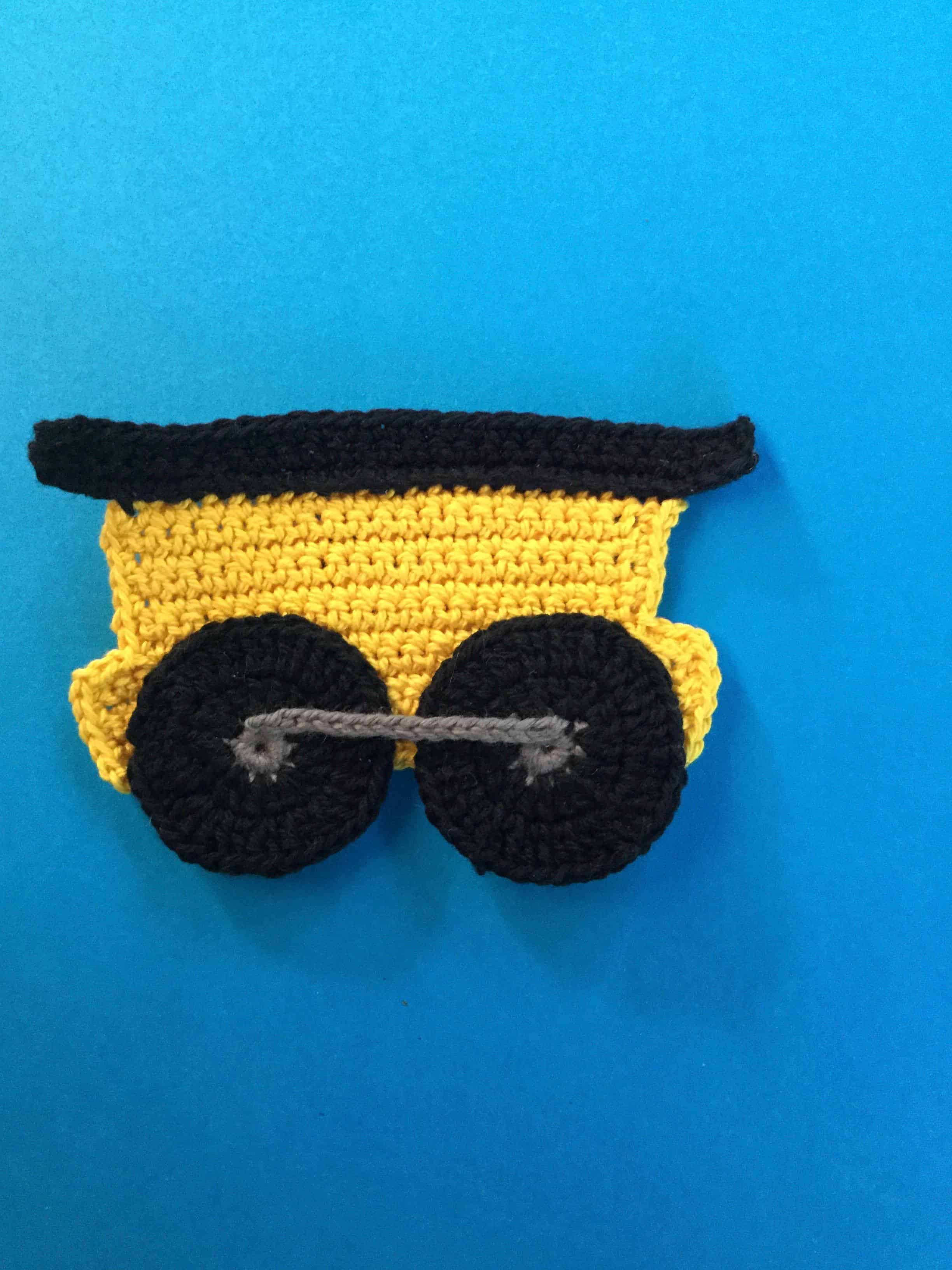 Crochet Pattern for Train Carriage Appliqué • Kerri's Crochet