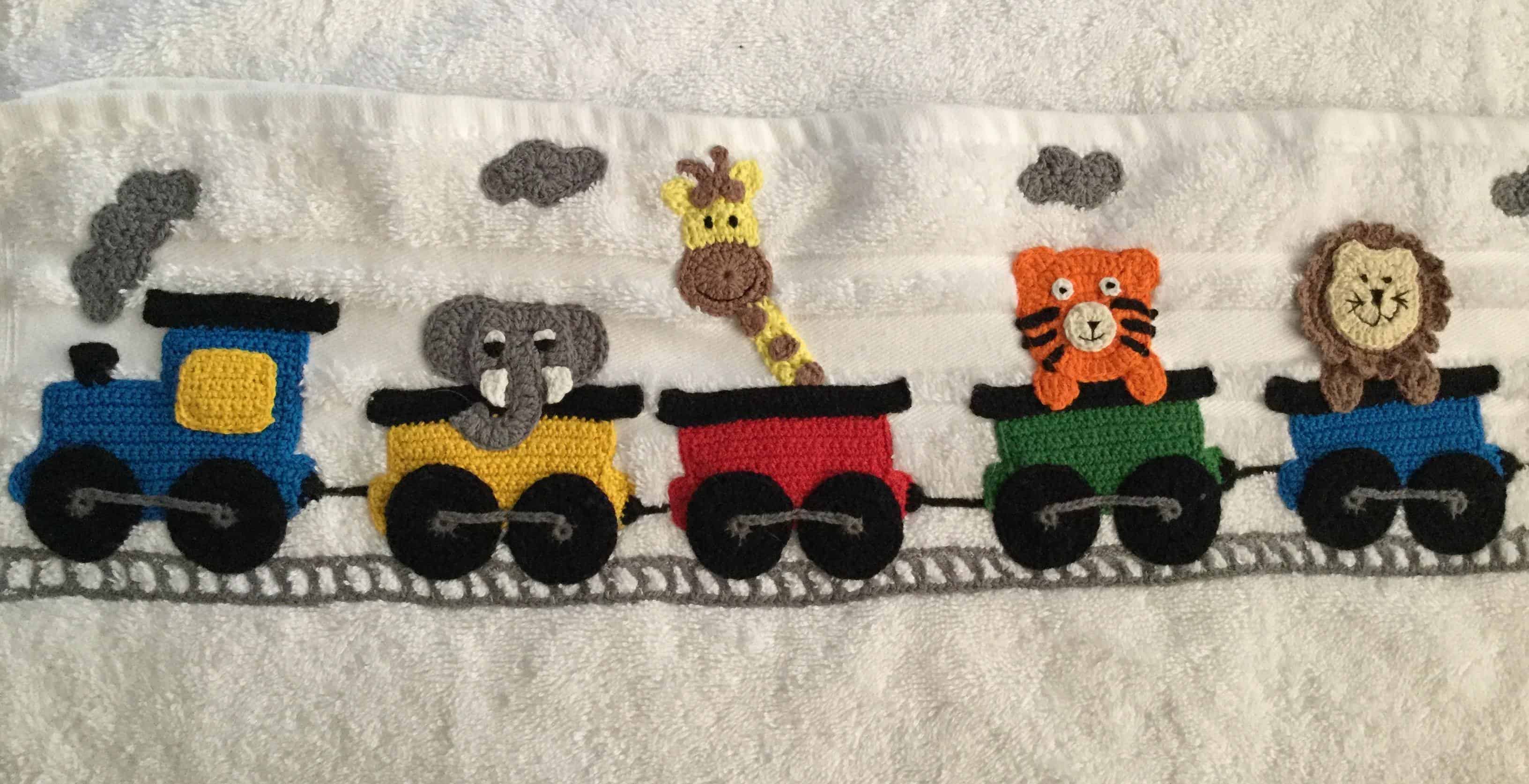Crochet Pattern Joining Train Series Together • Kerri's Crochet