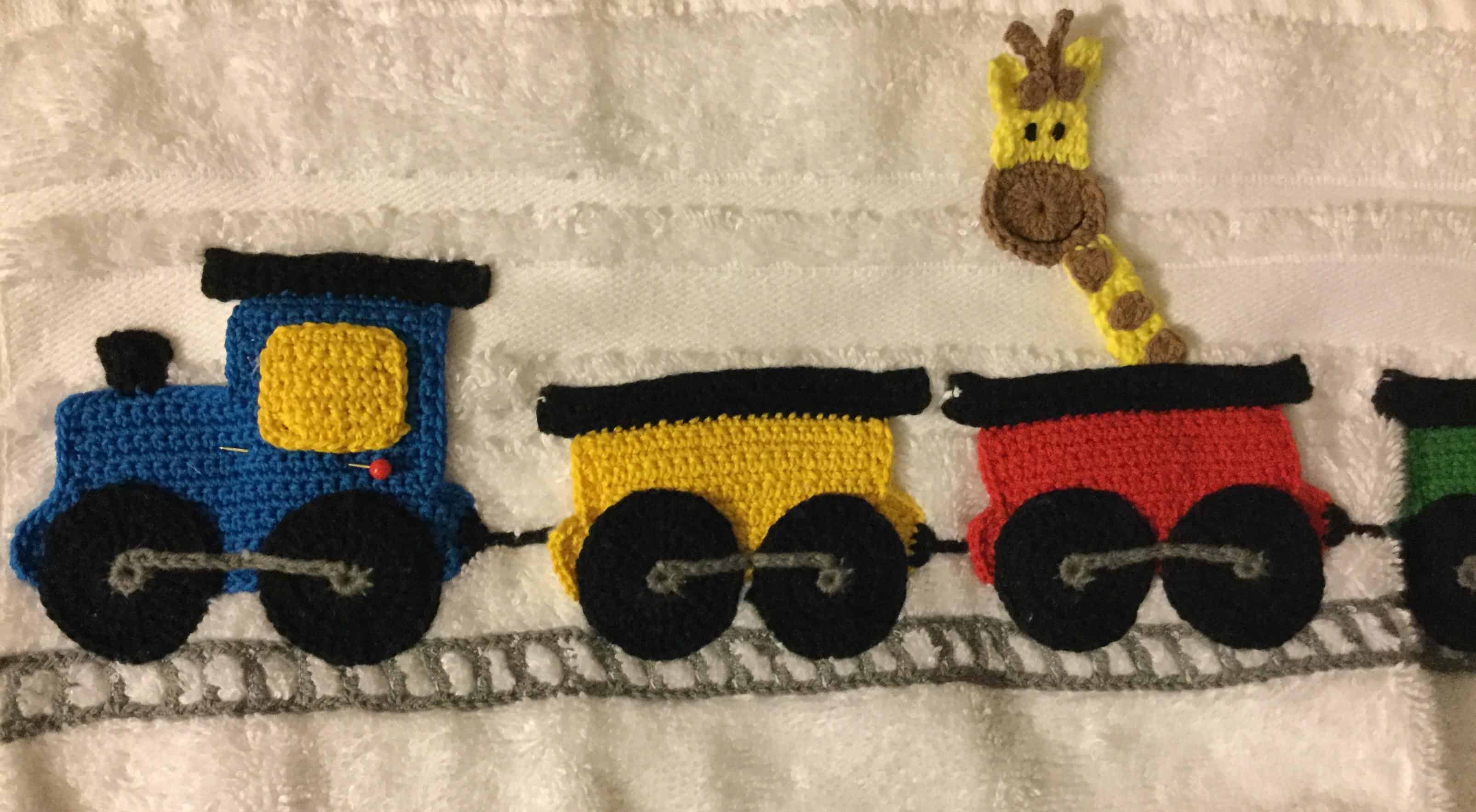 Crochet Pattern Joining Train Series Together • Kerri's Crochet