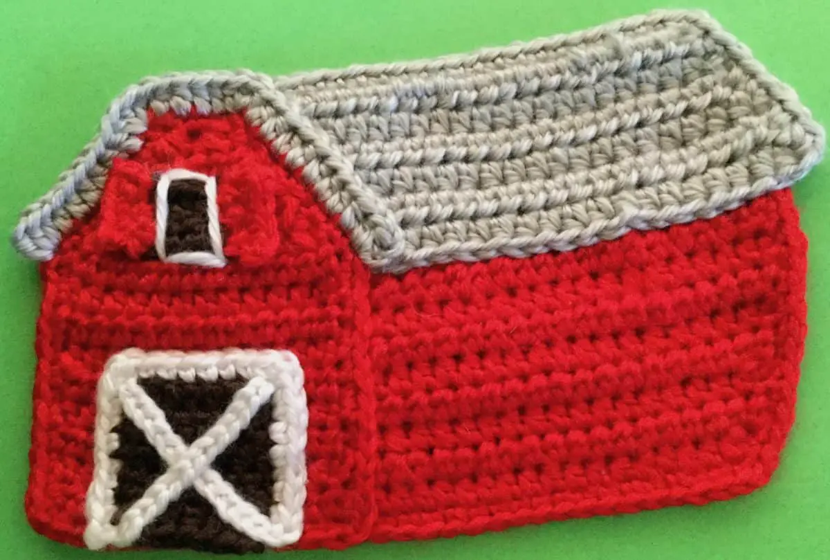Barn Crochet Pattern (UK Version) • Kerri's Crochet