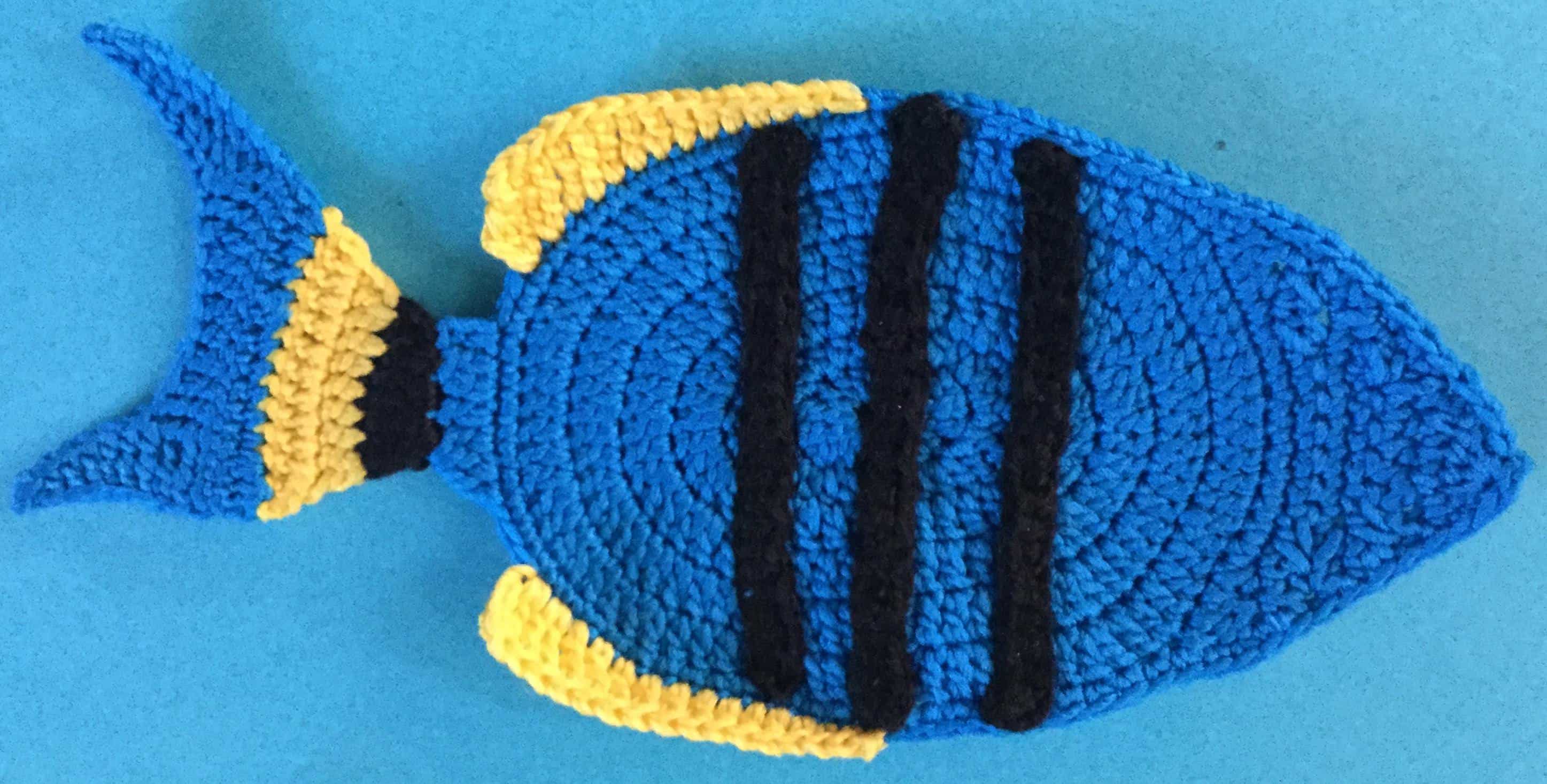 crochet-tropical-fish-body-with-stripes • Kerri's Crochet