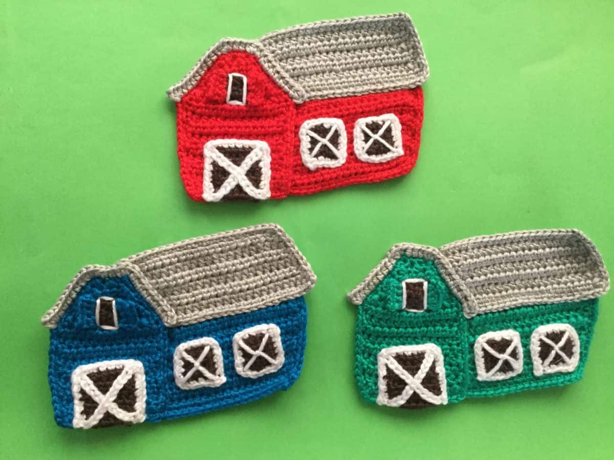 Barn Crochet Pattern (UK Version) • Kerri's Crochet