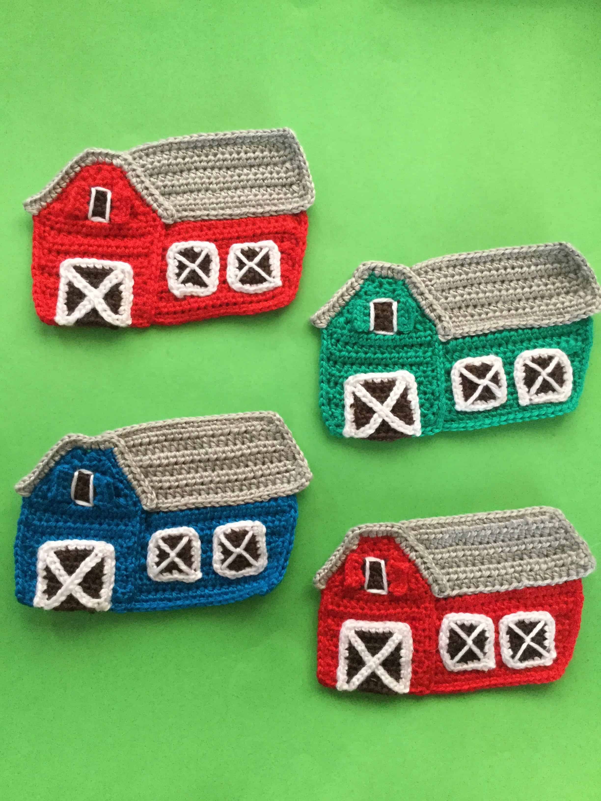 Crochet Barn Pattern • Kerri's Crochet