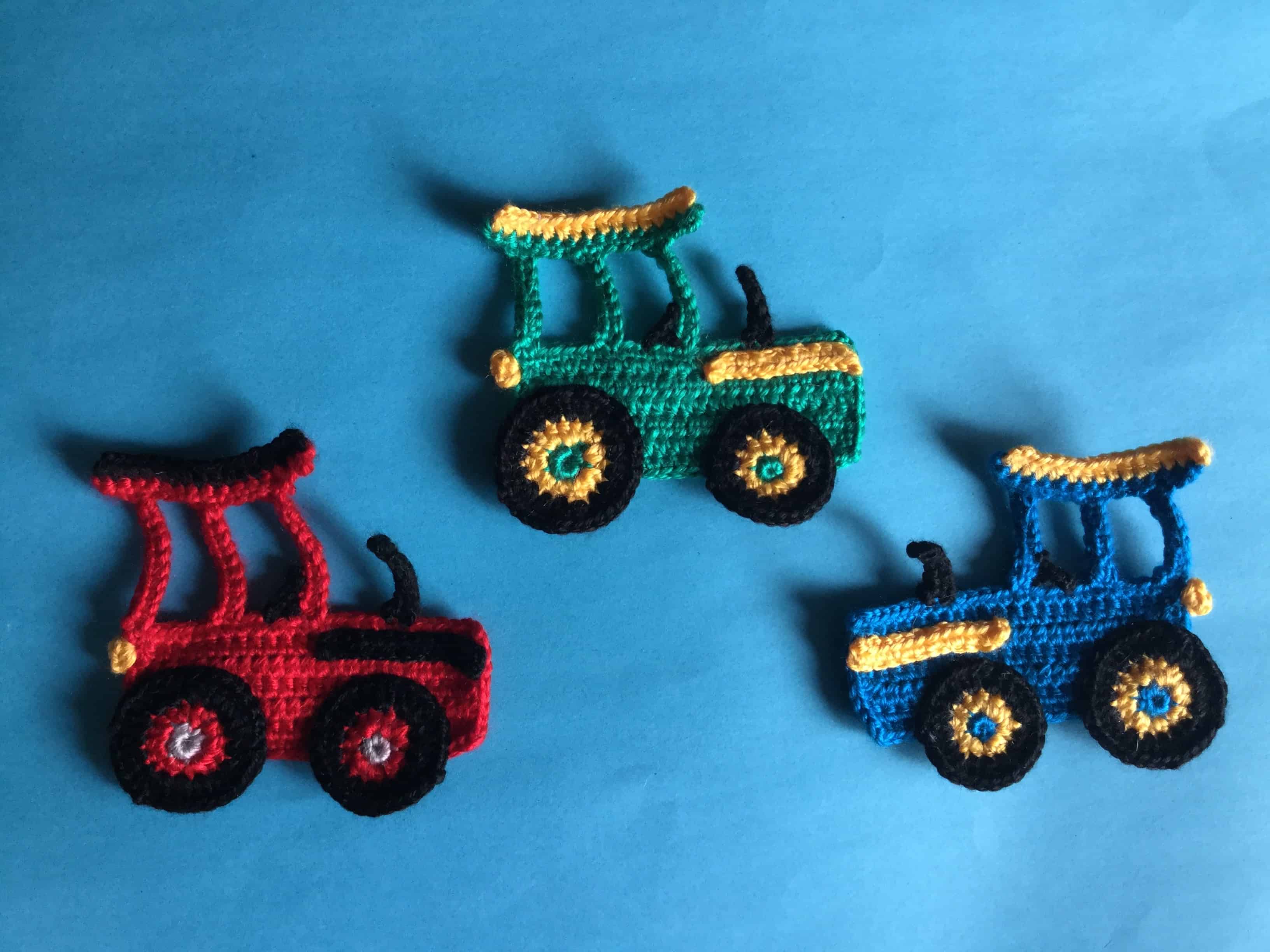 Crochet Tractor Tutorial • Kerri's Crochet