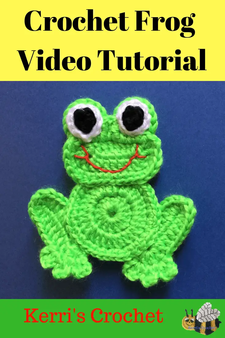 Crochet Frog Tutorial • Kerri's Crochet