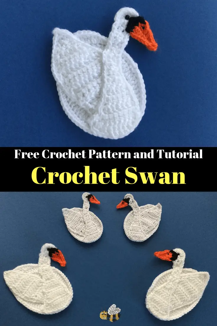 Easy Swan Crochet Pattern (UK Version) • Kerri's Crochet
