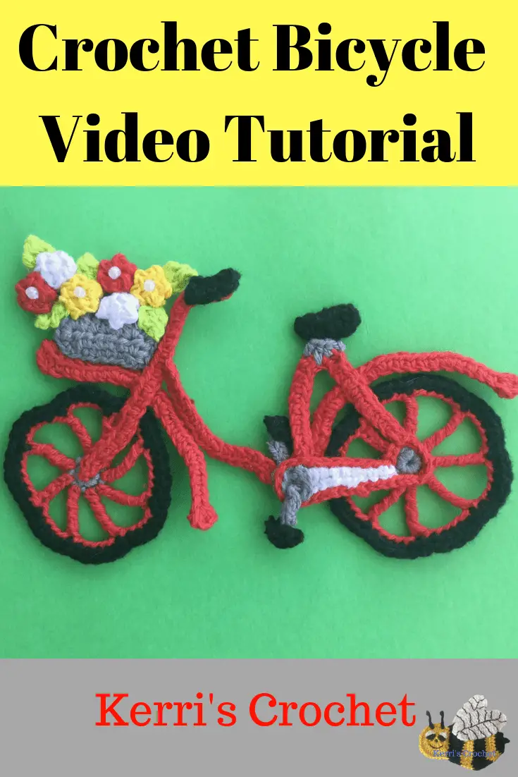 Crochet Bicycle Video Tutorial • Kerri's Crochet
