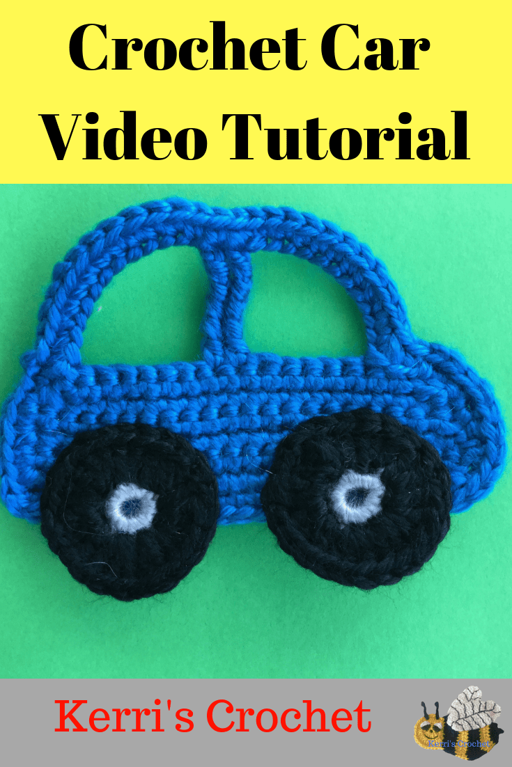 Easy Car Crochet Tutorial • Kerri's Crochet