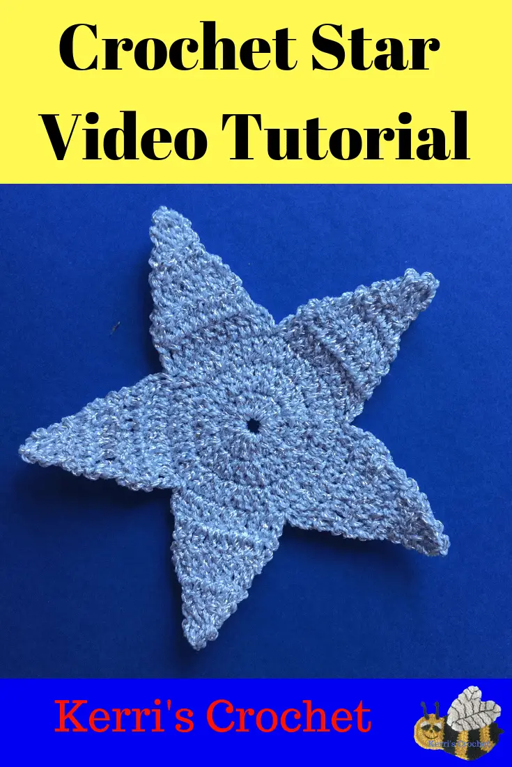 Crochet Star Tutorial • Kerri's Crochet