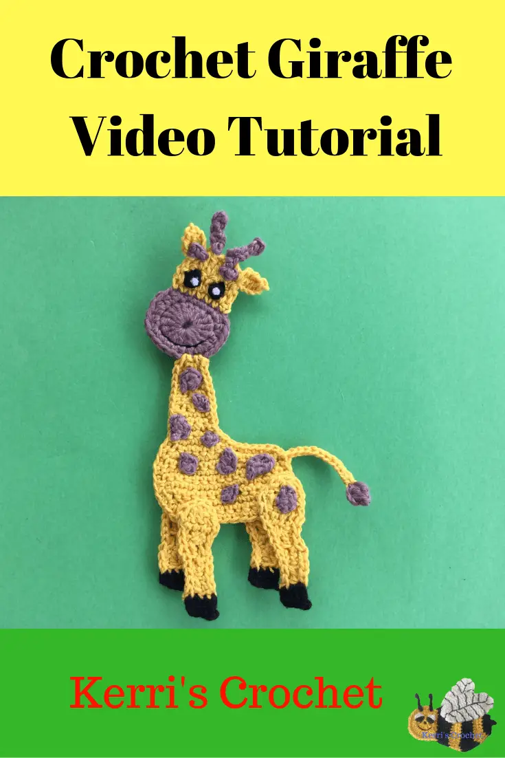 Giraffe Crochet Tutorial • Kerri's Crochet
