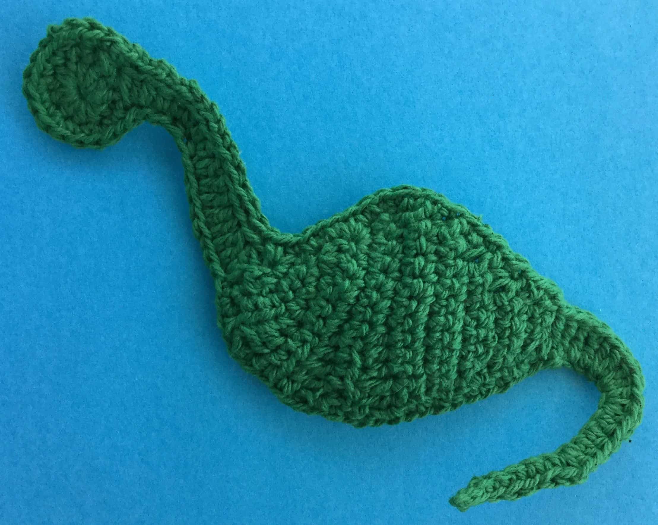 Dinosaur Crochet Applique Pattern • Kerri's Crochet