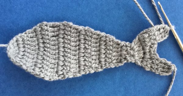 Shark Crochet Applique Pattern • Kerri's Crochet