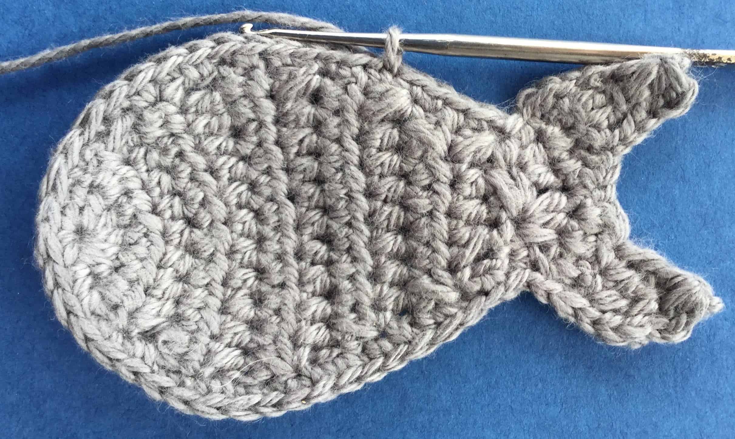 Small Shark Crochet Applique Pattern • Kerri's Crochet