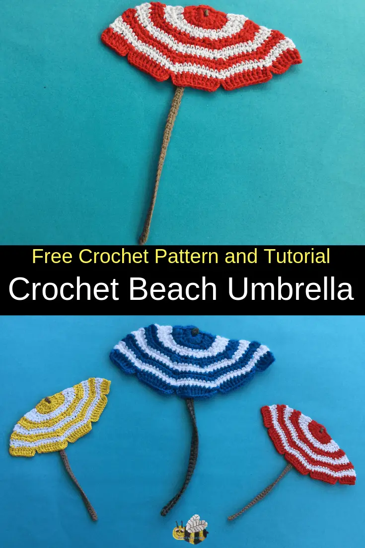 Crochet Beach Umbrella Pattern • Kerri's Crochet