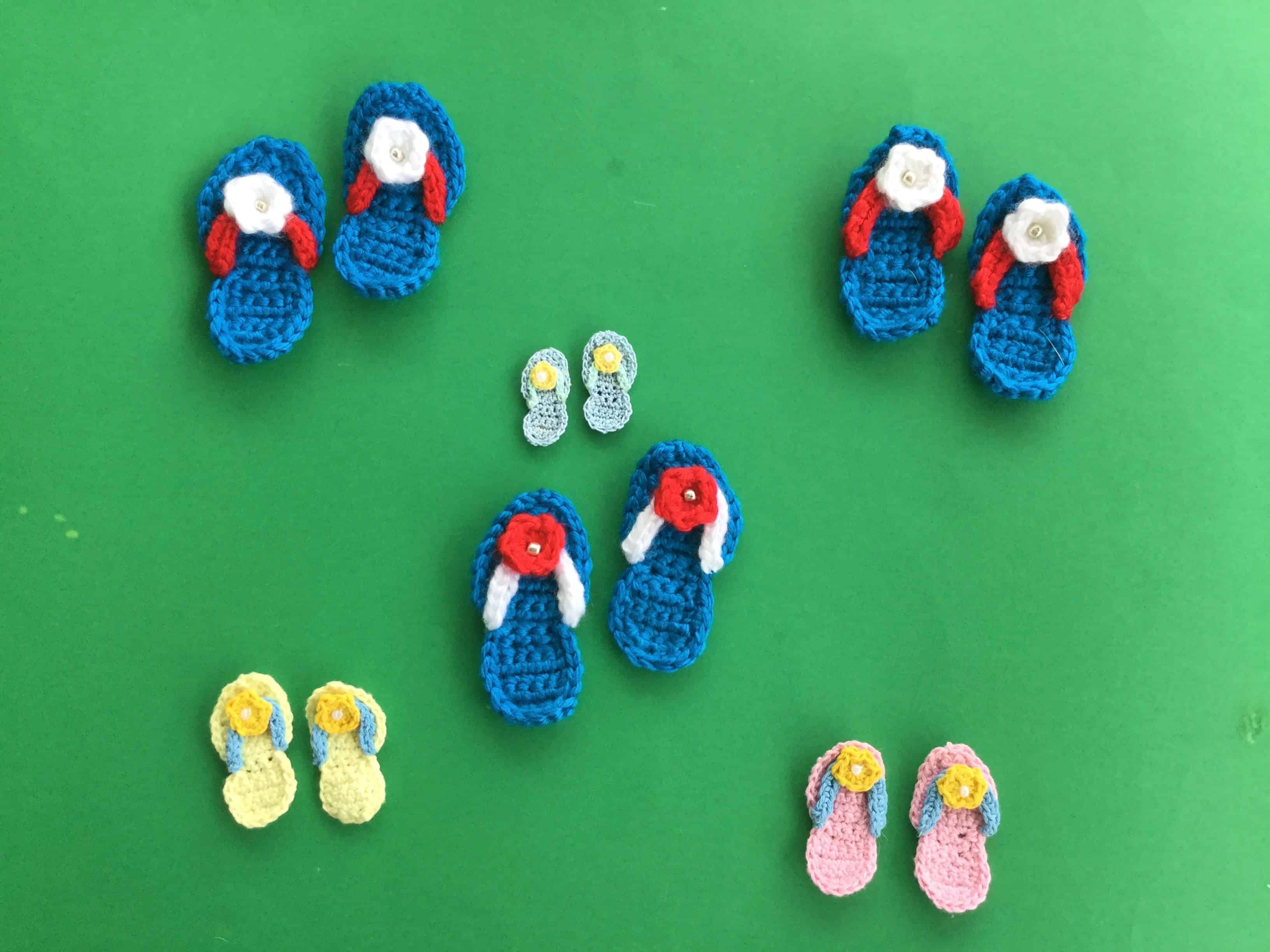 Crochet Flip Flops Pattern • Kerri's Crochet