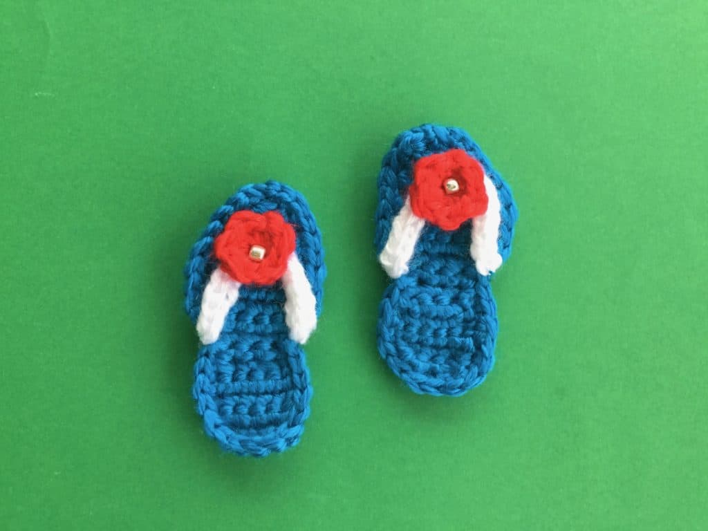 Crochet Flip Flops Pattern • Kerri's Crochet