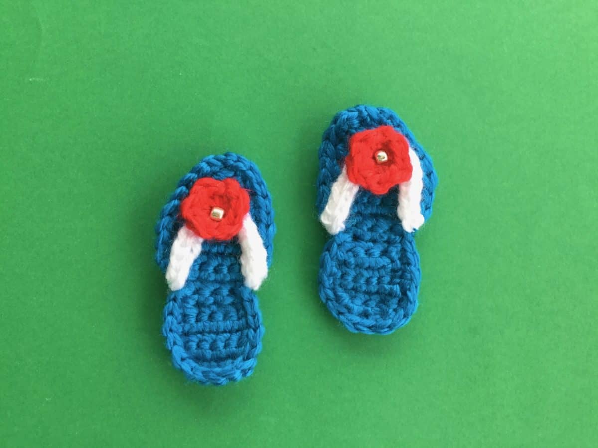 Crochet Flip Flops Pattern • Kerri's Crochet
