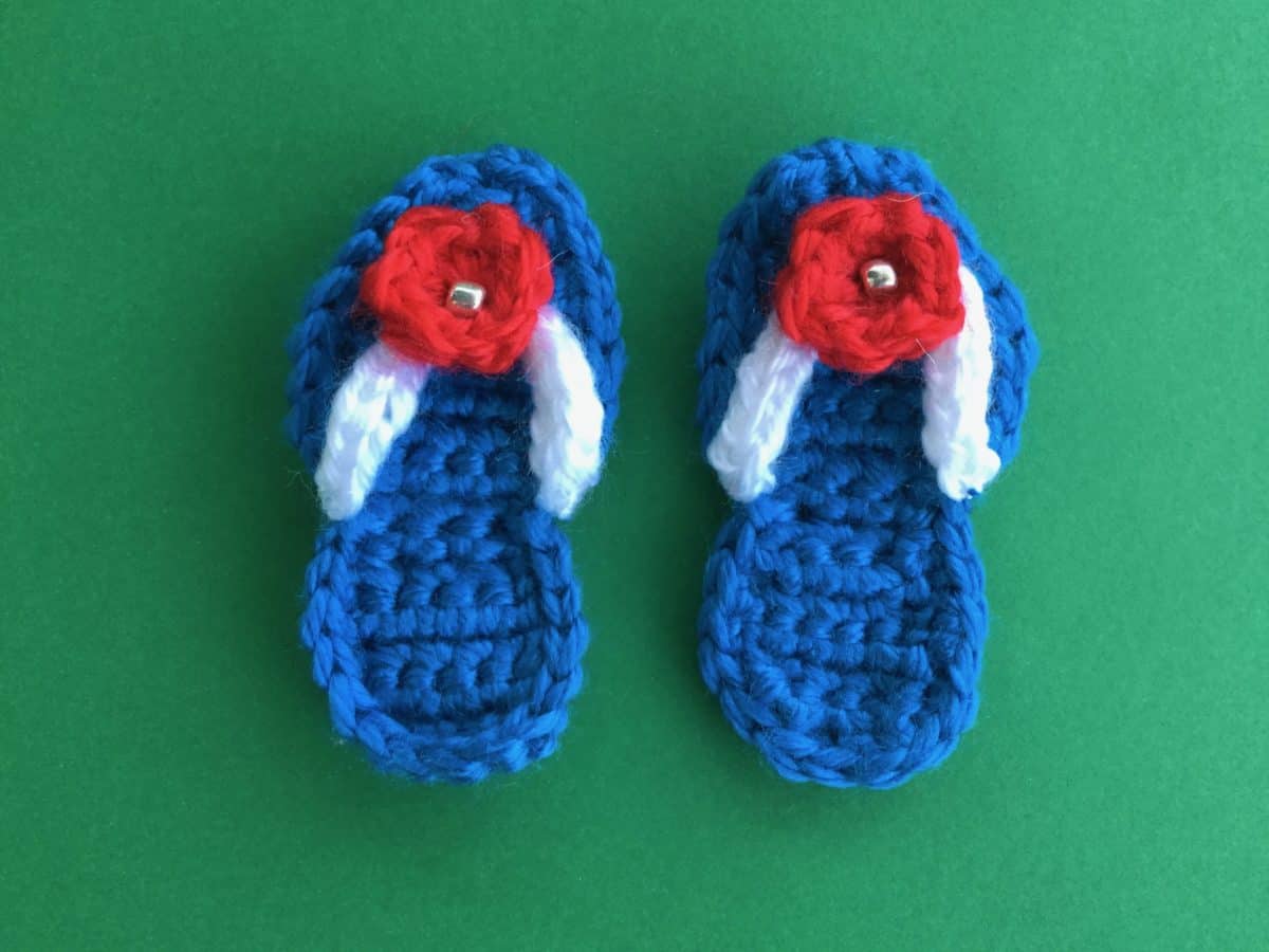 Crochet Flip Flops Pattern • Kerri's Crochet